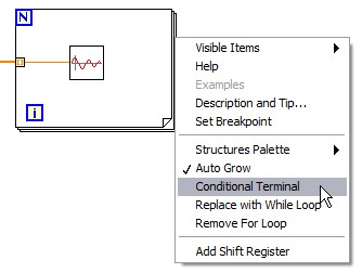 Configuring LabVIEW For Loops to Exit Conditionally - NI